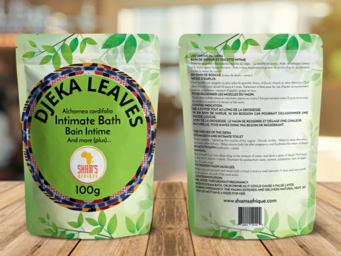 Les Feuilles de Djeka 100g - Sham's Afrique